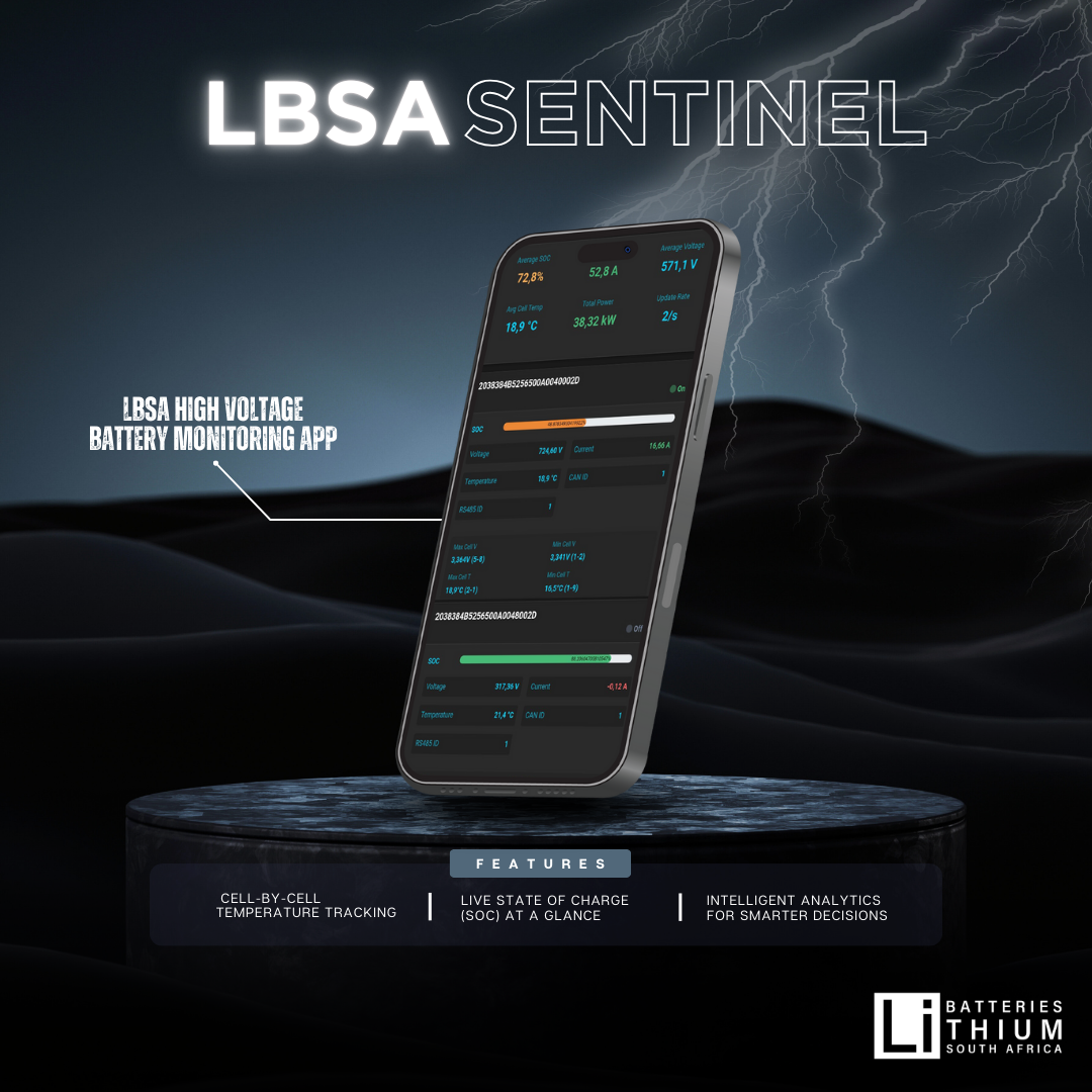 Introducing LBSA Sentinel – The Future of Battery Monitoring – Lithium Batteries South Africa