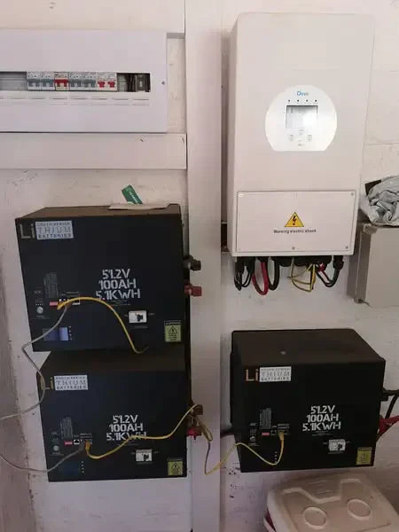 Smart, Simple, and Powerful: 3 x 5.1kWh Smart Batteries with Deye Inve ...