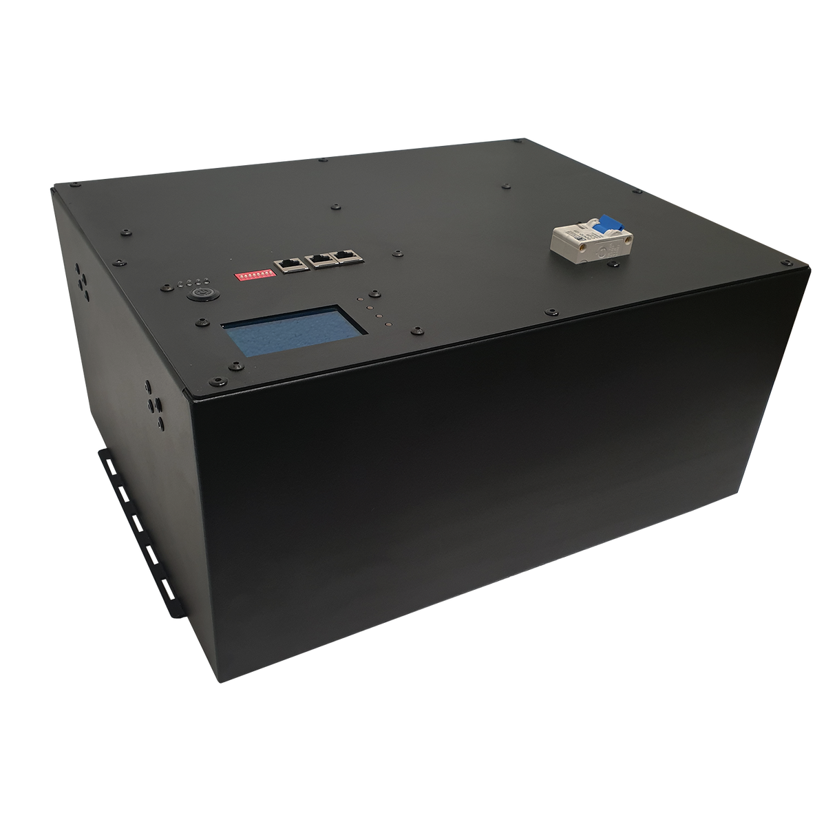 5.1kwh battery enclosure with 100A smart BMS and 125A breaker – Lithium ...