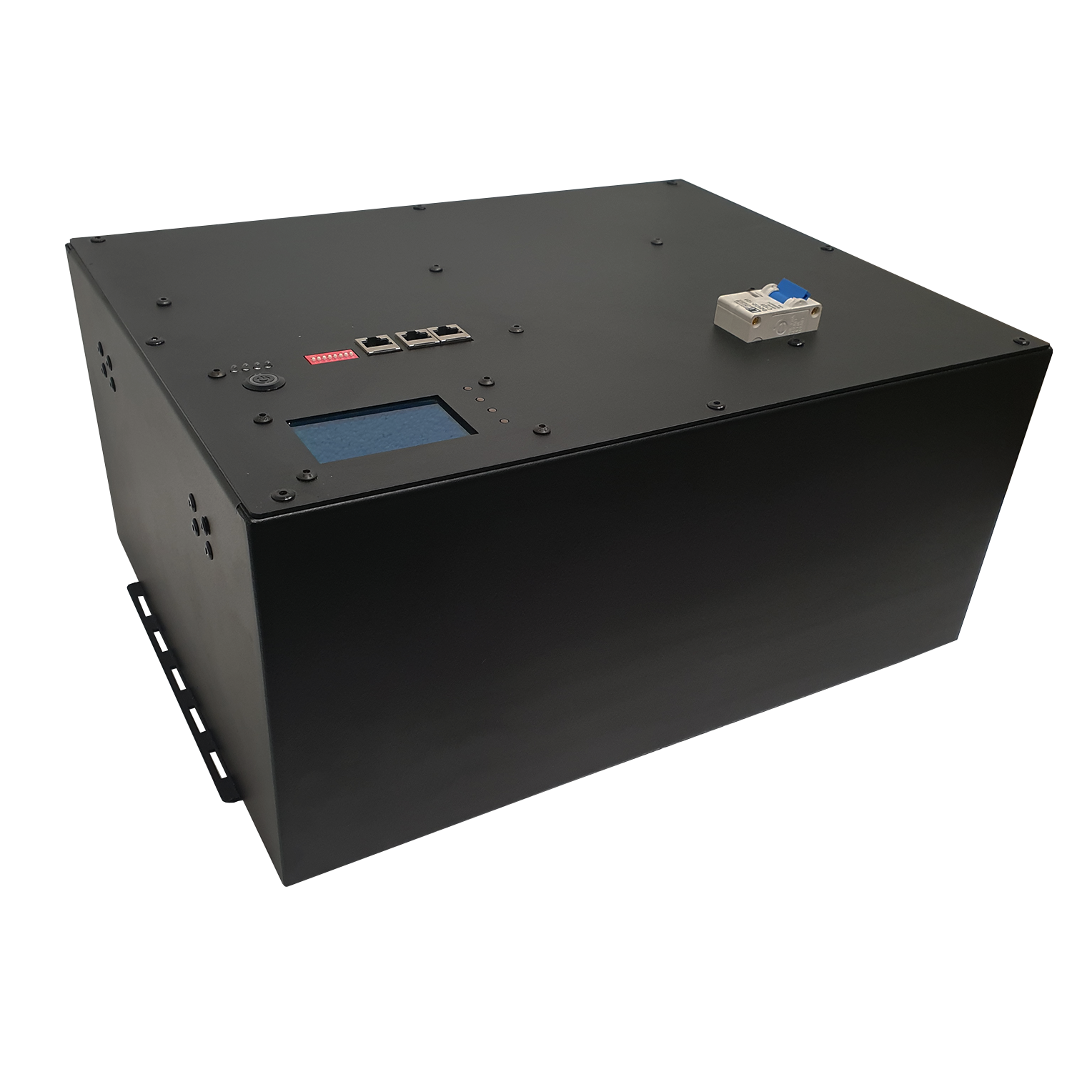 5.1kwh battery enclosure with 100A smart BMS and 125A breaker – Lithium ...